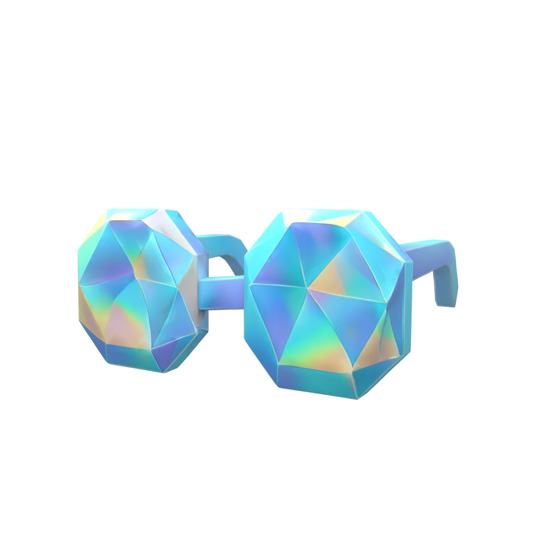Rainbow Diamond Glasses - Clothes for Roblox 3D by creator249824309
