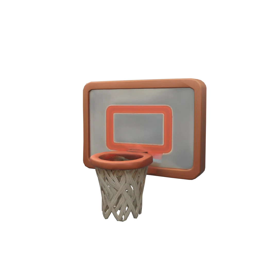 Basketball Hoop Accessory - Clothes for Roblox 3D by Jadiel