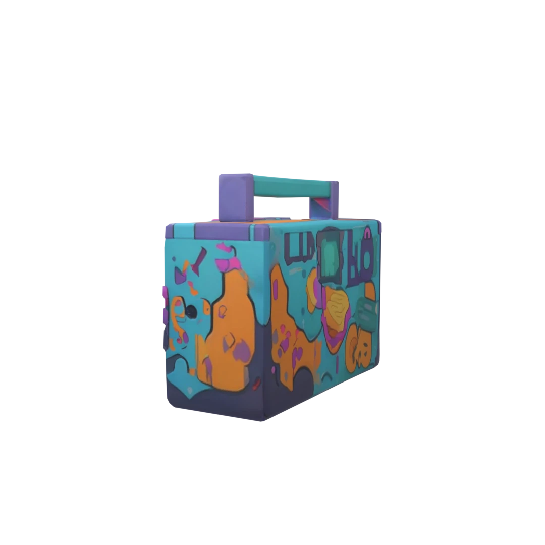graffiti boombox - Clothes for Roblox 3D by JB Gaming