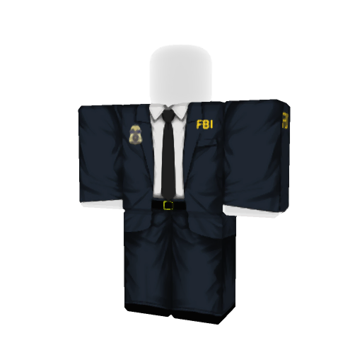 FBI Special Agent Suit - Skin for Roblox by Hampter