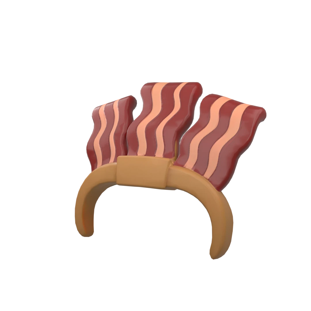Bacon hair - Clothes for Roblox 3D by Jerome Dangerfield