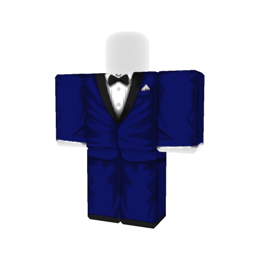 Hyper Blue Bloodlust Tuxedo - Skin for Roblox by Jack Stalemark