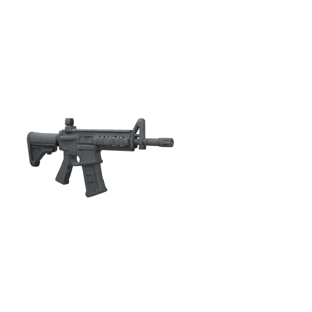 Roblox AR-15 Model - Clothes for Roblox 3D by Garrett Gates