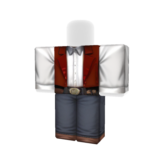Western style cowboy - Skin for Roblox by Jaden Wood
