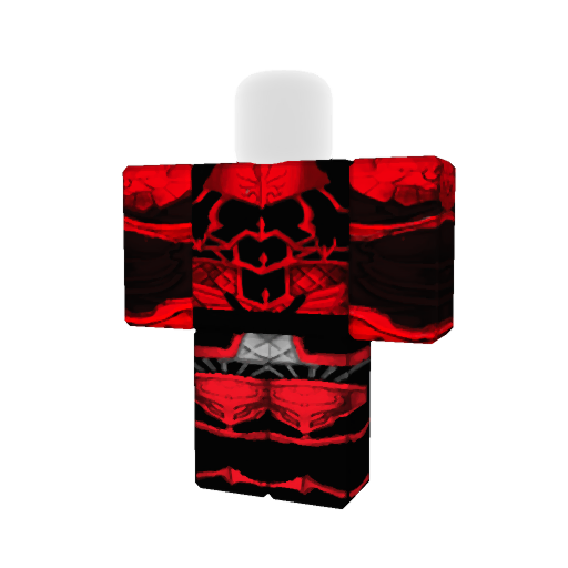 Crusader Armour red - Skin for Roblox by mask oni