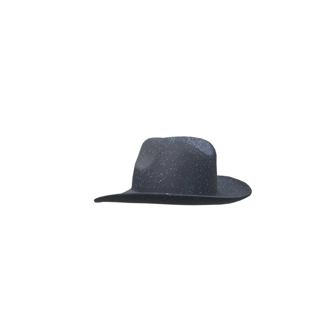 Cosmic Sparkle Fedora - Clothes for Roblox 3D by Me No