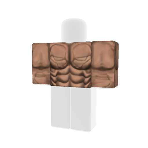 High detailed shirthles muscles abs biceps pecs tr - Skin for Roblox by ...