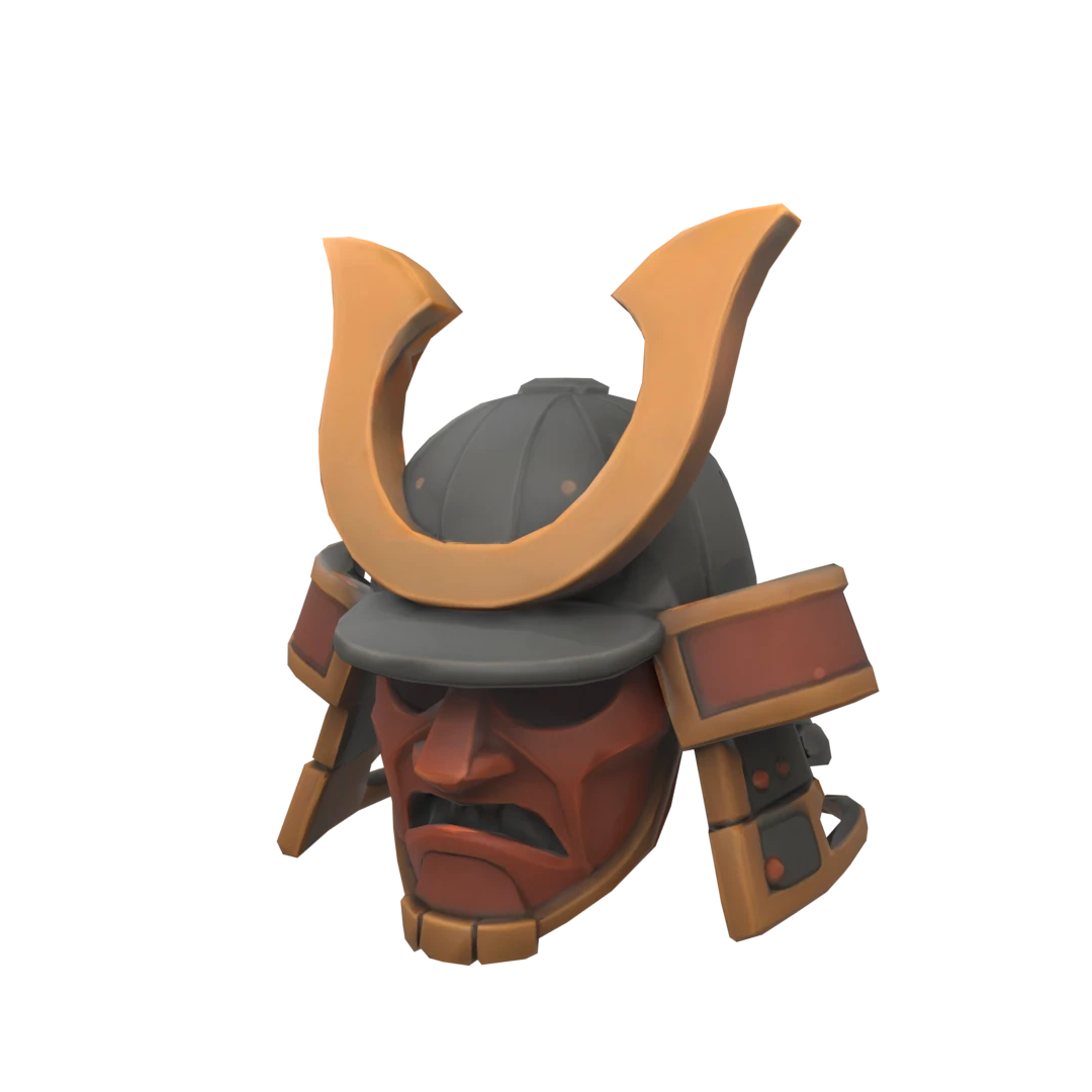 Samurai Helmet Design - Clothes for Roblox 3D by Sergey