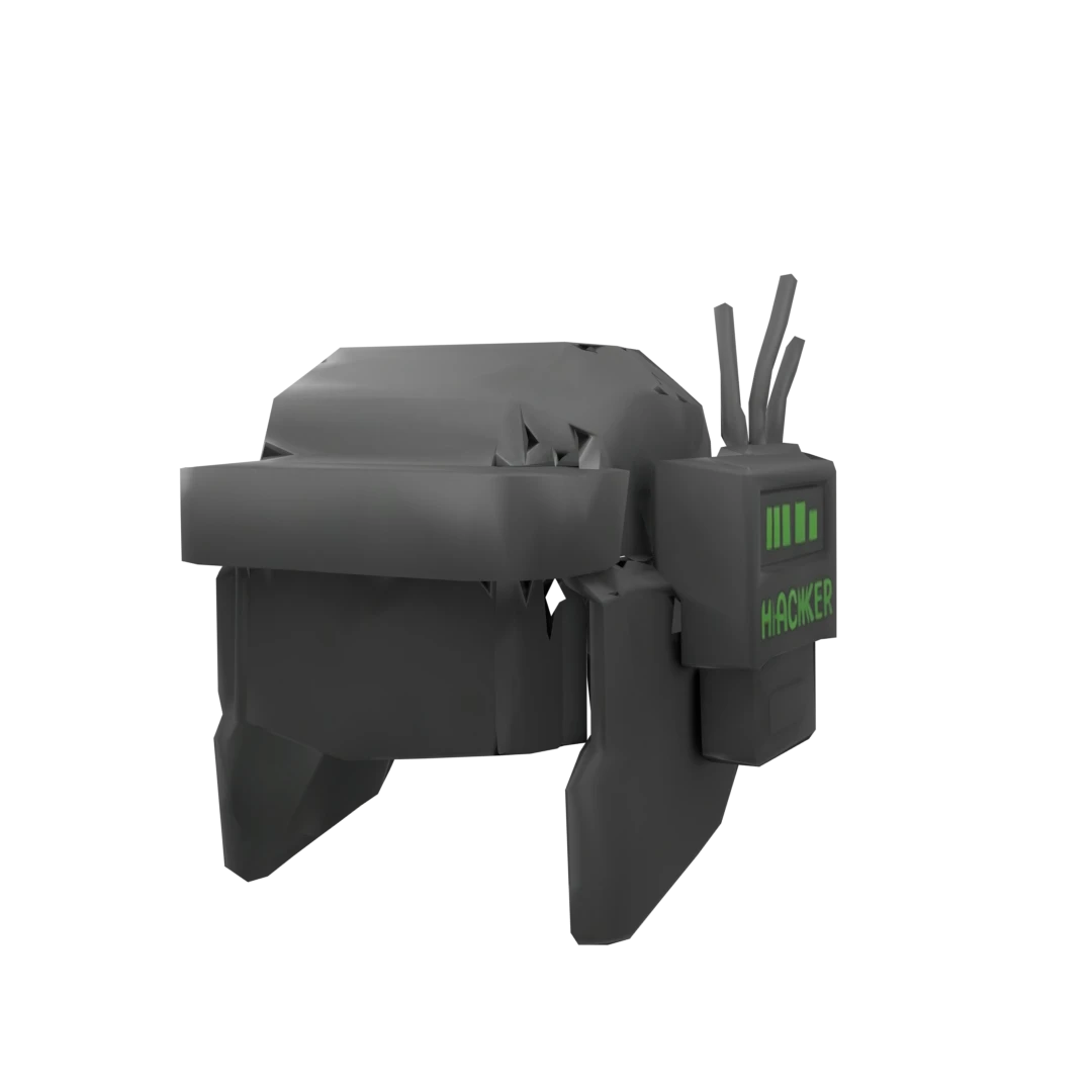 Cyberpunk Hacker Helmet - Clothes for Roblox 3D by Carlos R