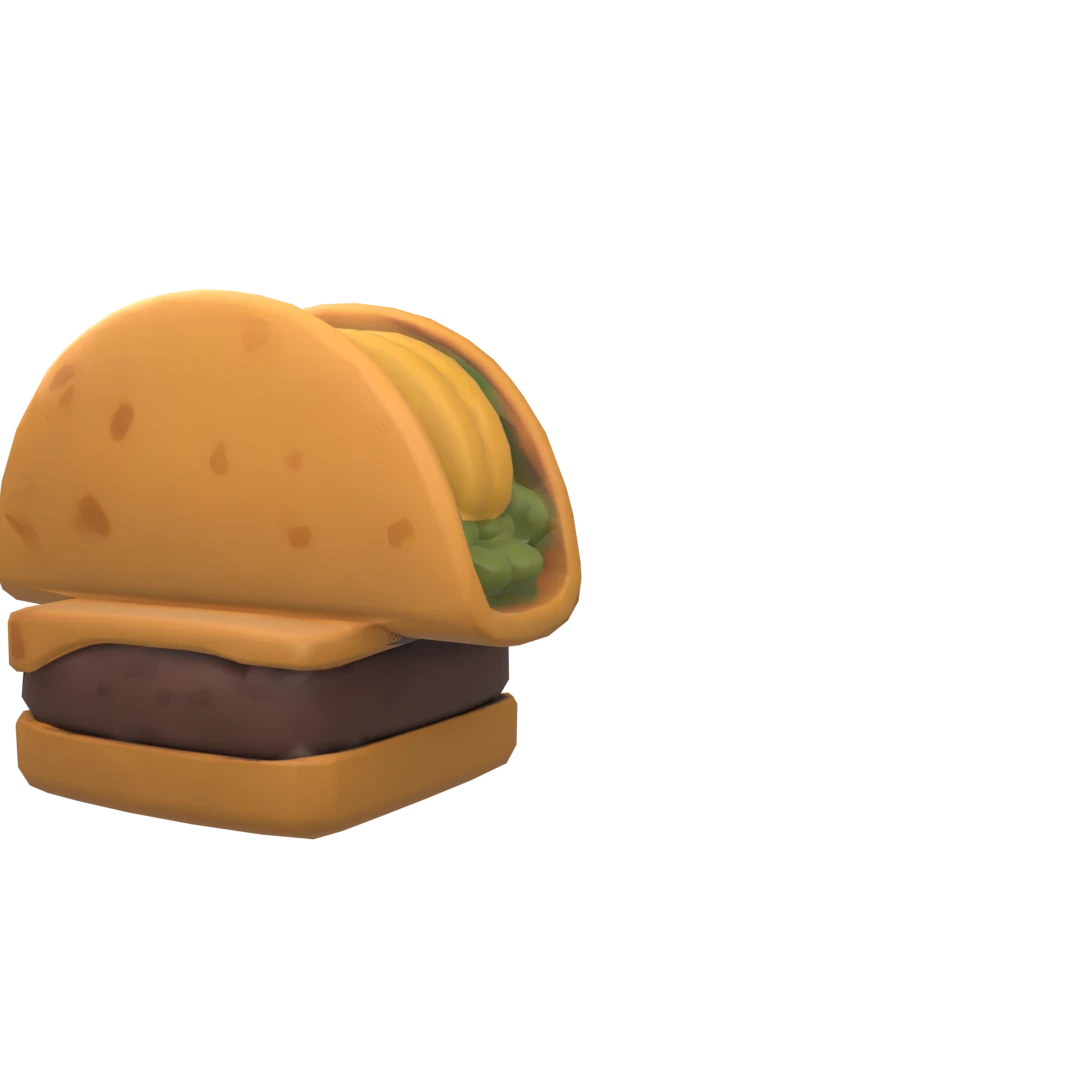 Taco Cheeseburger Fusion - Clothes for Roblox 3D by Creek