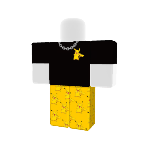 Matching Pikachu Pjs - Skin for Roblox by Rafi H