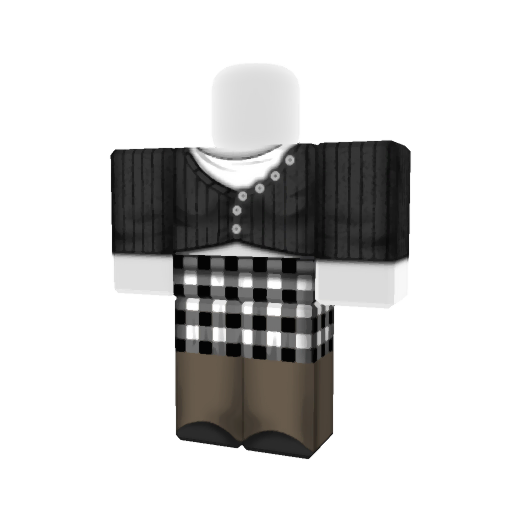 Checkered School Suit - Skin for Roblox by Customuse