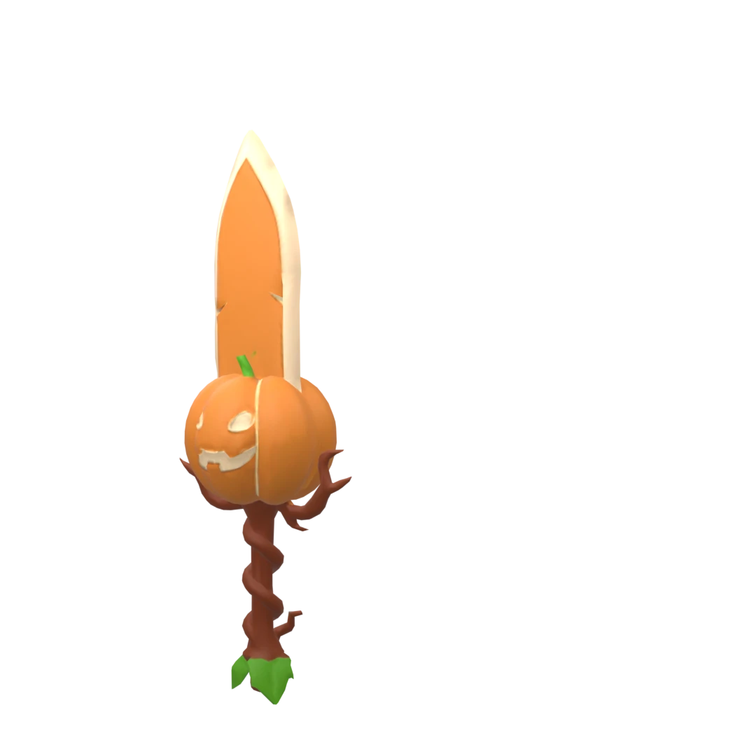 Pumpkin Sword Accessory - Clothes for Roblox 3D by Gojo Satoru