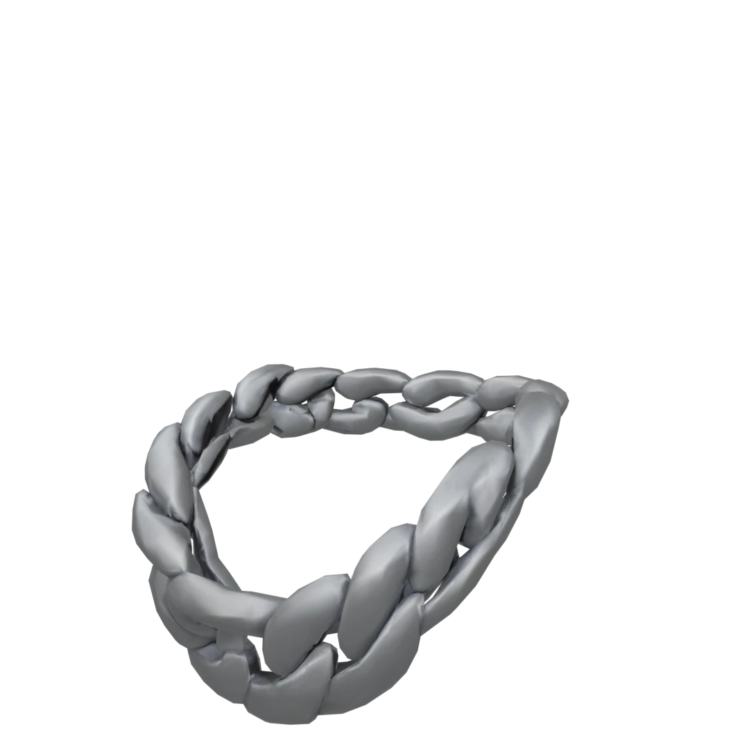 Cuban Chain Necklace - Clothes for Roblox 3D by masu_