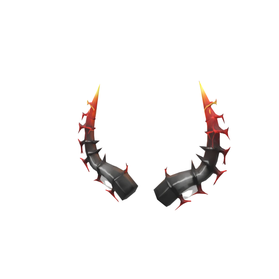 Fiery Horns Animation - Clothes for Roblox 3D by dev