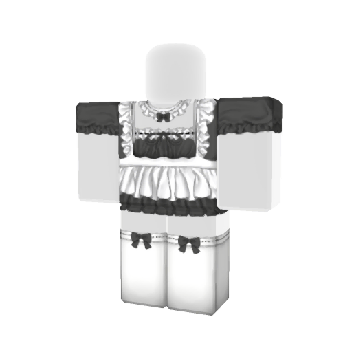 Kawaii Maid Costume - Skin for Roblox by iwenevy