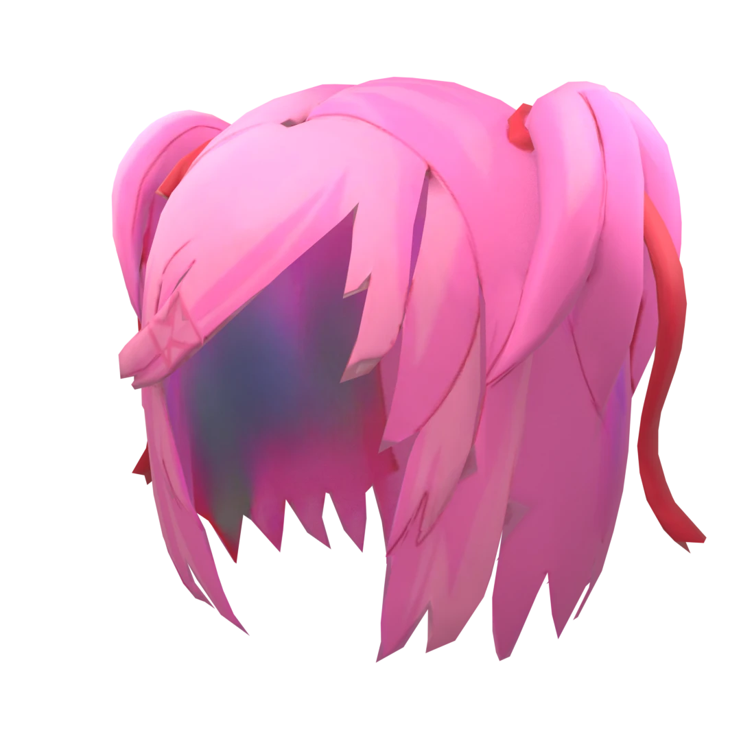 3D Natsuki wig - Clothes for Roblox 3D by Elijah .P