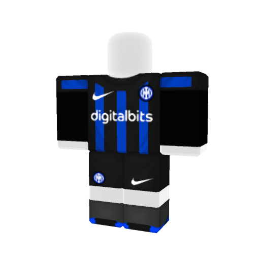 Inter Milan Soccer Jersey - Skin for Roblox by Abdullah Uchiha