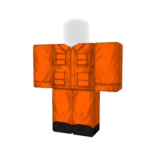 Inmate uniform - Skin for Roblox by Lee Wagner