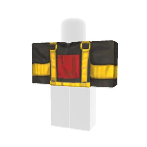A red towtruck worker outfit - Skin for Roblox by Offlamp