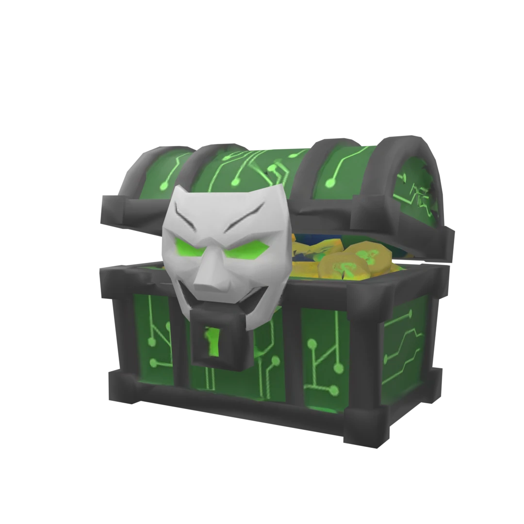 Hacker Treasure Chest - Clothes for Roblox 3D by Beccon4ik