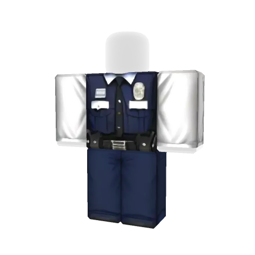 police uniform - Skin for Roblox by Kim Belotindos