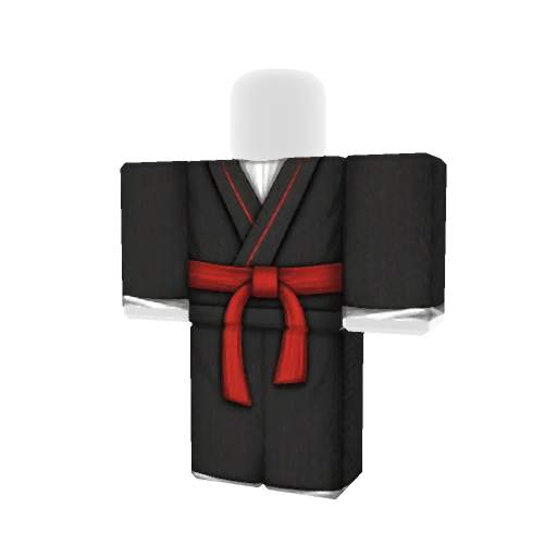 make a karate black and red robe with a Y shape be - Skin for Roblox by ...