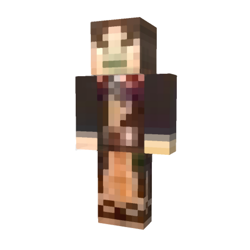 dirty blonde hair, curly, brown eyes, traveler gea - Skin for Minecraft ...