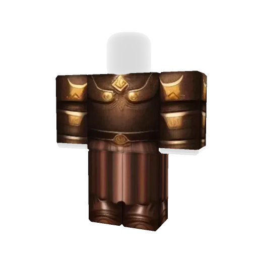 dark brown female roman musculata armor but femini - Skin for Roblox by ...