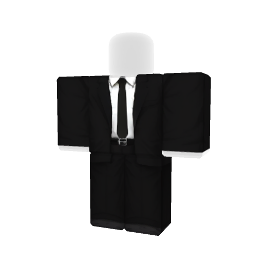black suit robux minimalist - Skin for Roblox by Rtx2040 Fortinite