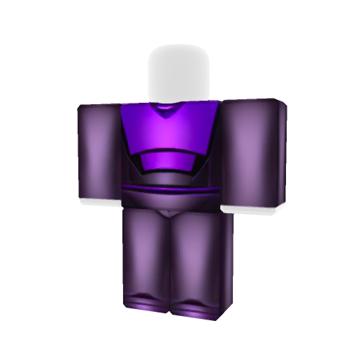 A purple shirt, with a robotic black and purple ri - Skin for Roblox by ...