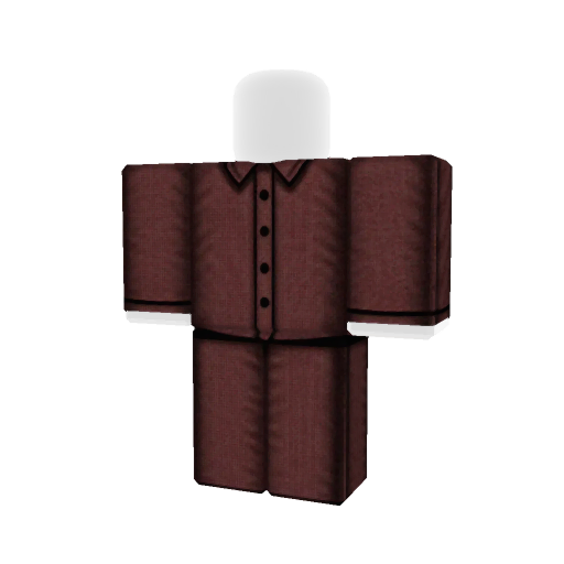 black button up shirt, rose pattern - Skin for Roblox by Deaedly