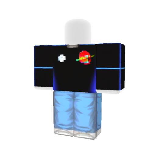 A Roblox style pixel art design of two Roblox avat | Customuse