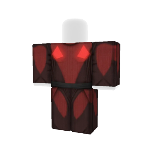 Create a ninja-style outfit with a black and red c - Skin for Roblox by ...
