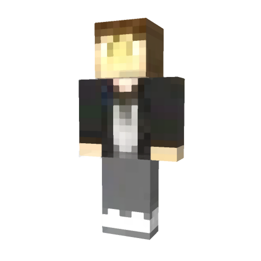 Minecraft Steve bu really cool - Skin for Minecraft by Dean Parker
