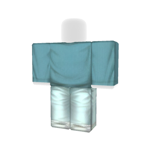Anime girl with blue hair and clothing and tan ski - Skin for Roblox by ...