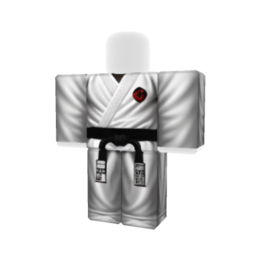 Evil Kung fu warrior with a black and grey karate - Skin for Roblox by ...