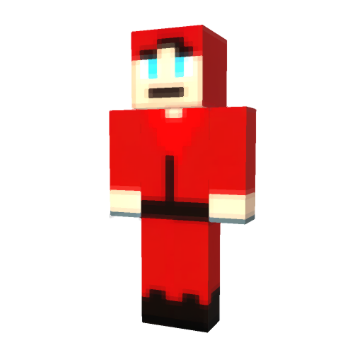 Red Steve avatar with white shades | Customuse