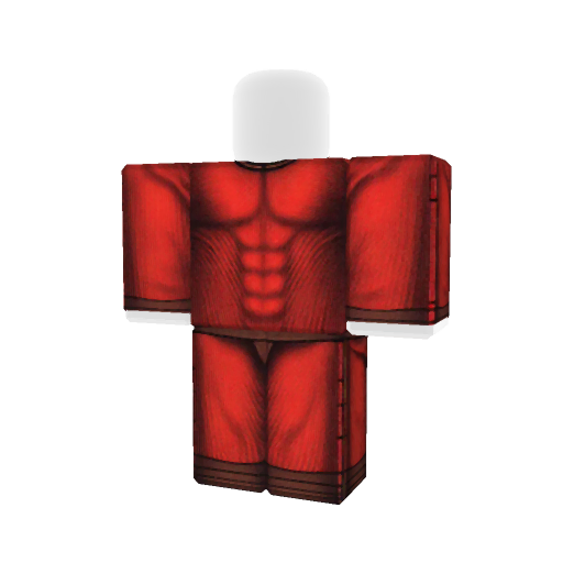 Red and black roman musculata - Skin for Roblox by Customuse AI