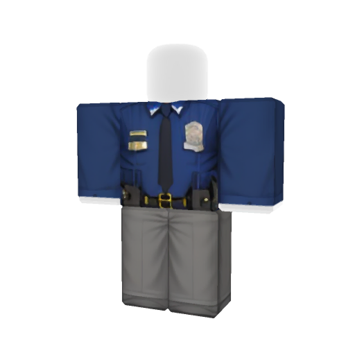 a New York police department uniform - Skin for Roblox by Customuse AI
