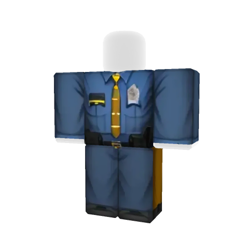 police uniform french blue shirt dark blue pants w | Customuse