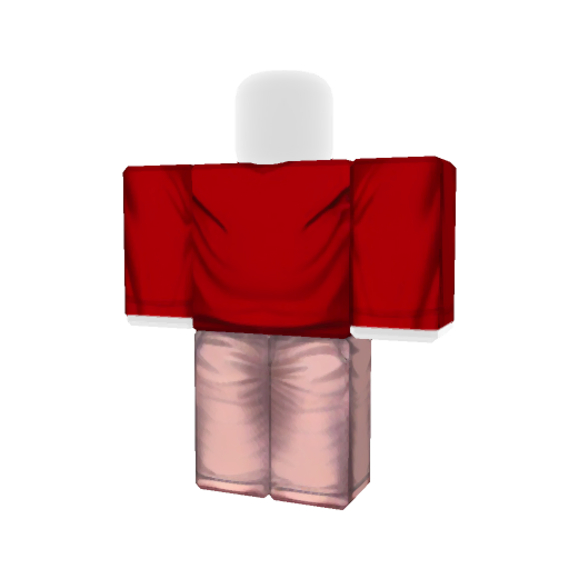 red shirt and red pant - Skin for Roblox by tahmid Bhuyain