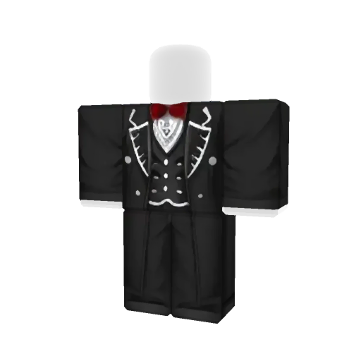 Black butler suit with blue hands | Customuse