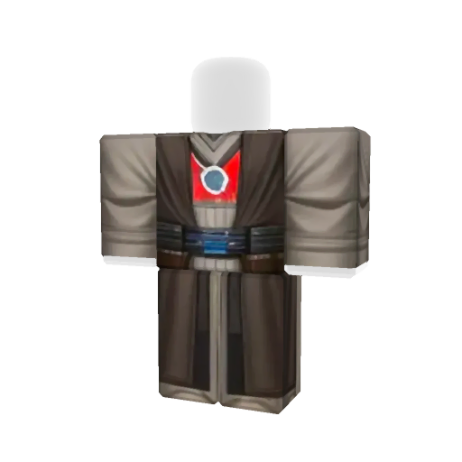 Traditional Jedi robes with reinforced armored seg - Skin for Roblox by ...