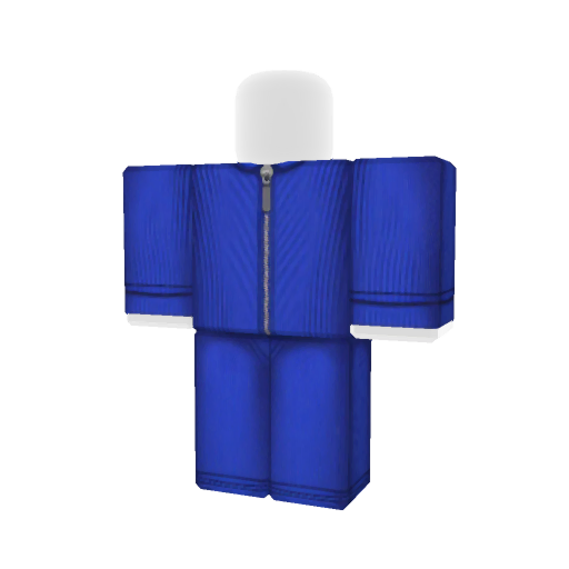 Solid Royal Blue Onesie with a zipper in the middl - Skin for Roblox by ...