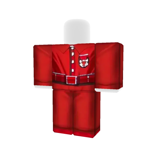 Red Suit - Skin for Roblox by Customuse AI