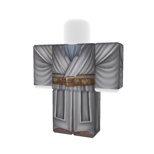 classic grey wizard robe - Skin for Roblox by Lukboo