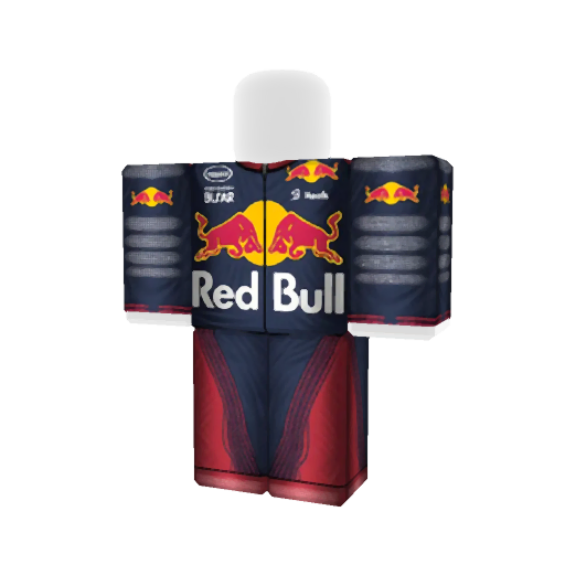 Red bull racing jacket - Skin for Roblox by Steven Li