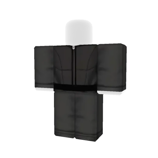 Black jumpsuit - Skin for Roblox by creator36224067