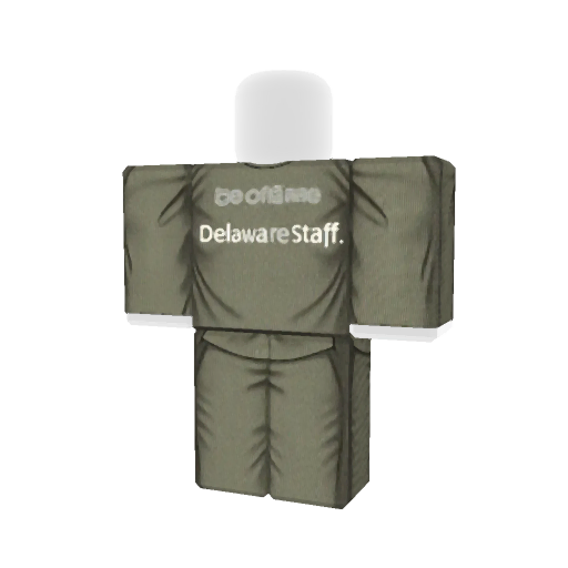 staff uniform for ERLC with the words Delaware sta - Skin for Roblox by ...